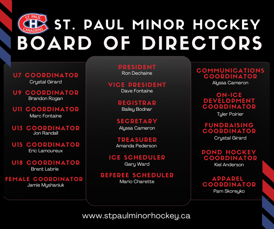 News – St Paul Minor Hockey