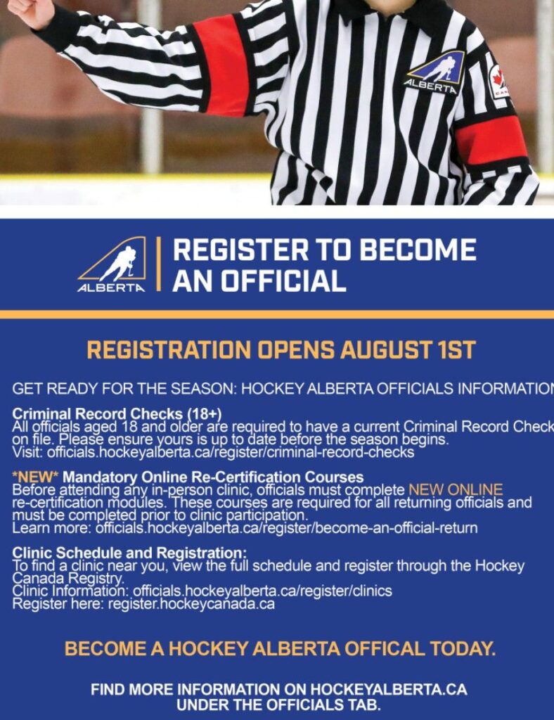 Referee – St Paul Minor Hockey